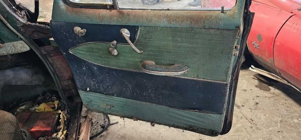 1954 CHEVROLET REAR BUMPER ASSEMBLY W/BRACKETS 1122718 | eBay