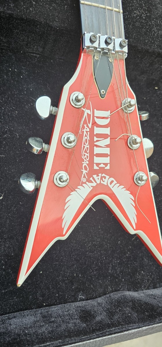 Dean Razorback Red And White
