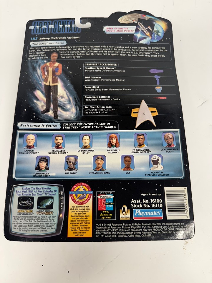 1990s Star Trek TNG, Voyager, DS9, TOS, Playmates Action Figures Your ...