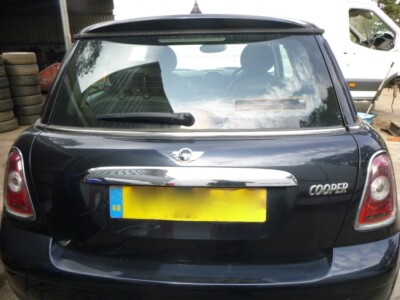 MINI COOPER R56 3DR HATCH 2006-2013 TAILGATE (BARE) ASTRO BLACK A25 ...