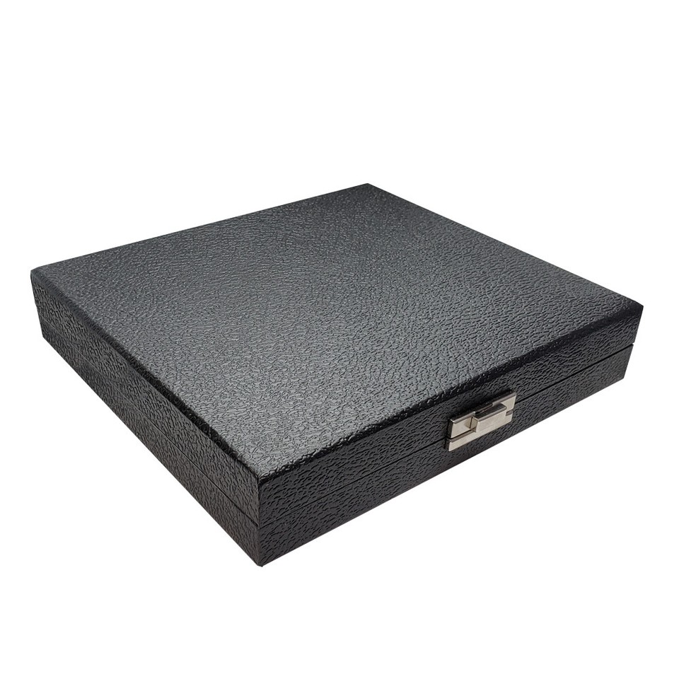 Black Cuff Links Storage Ring Display Box Cuff Links Case Cufflinks ...