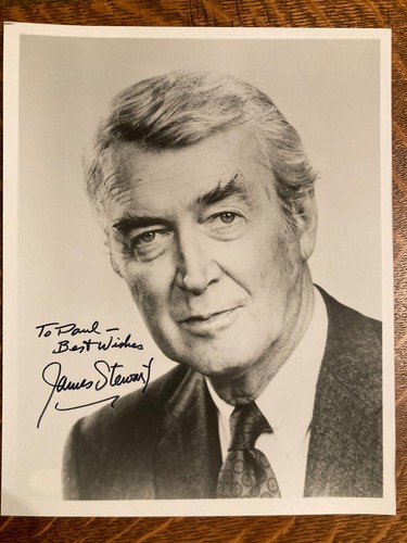 James Jimmy Stewart Actor Harvey The Shootist Autographed Signed Photo ...