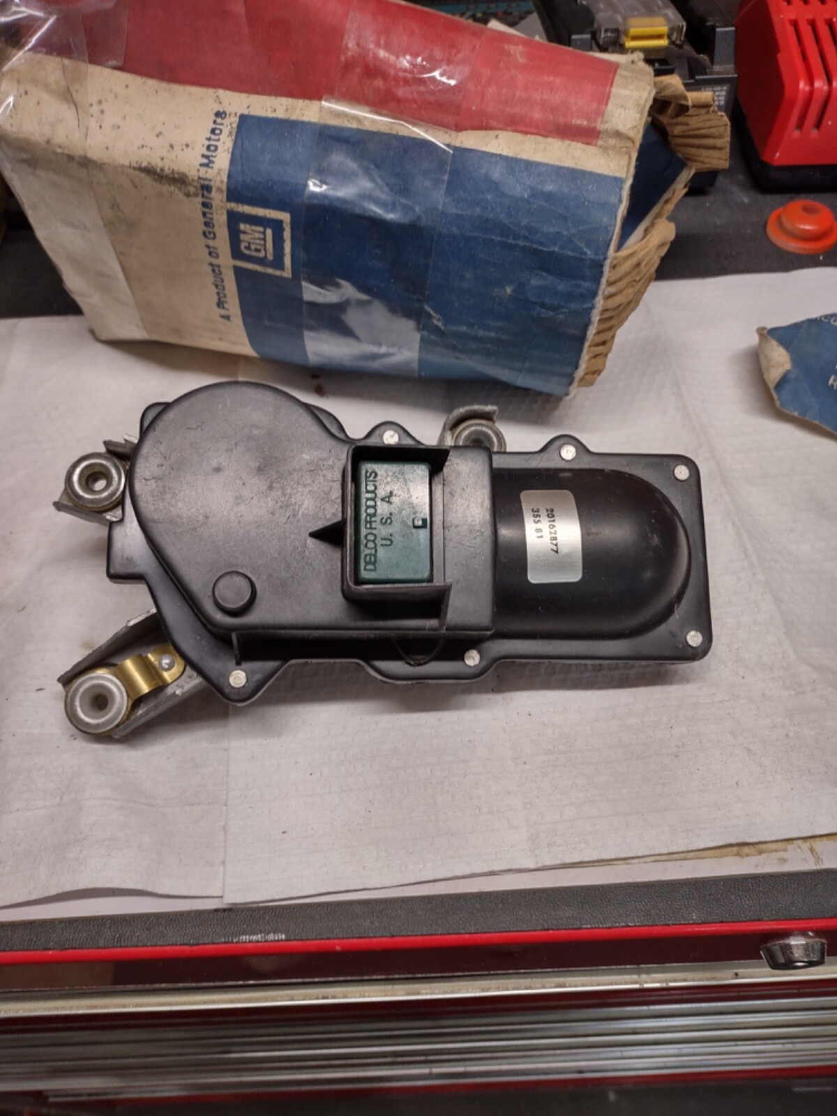 Wiper Motor Delco NOS 20162877 1982-93 Chevy GMC S10, Blazer S15 Jimmy ...