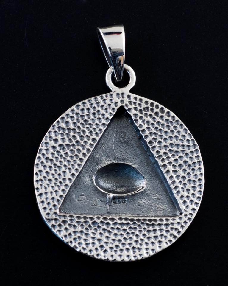 Pendant Eye Providence Delta Jewel Masonic Silver 925 0.2oz K9 25397 | eBay