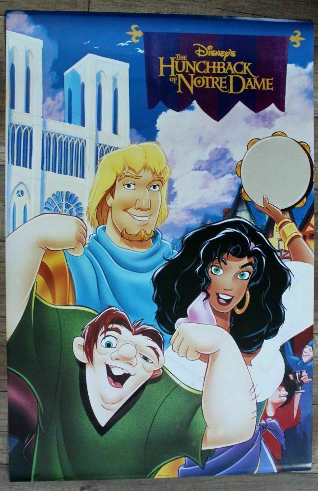 Hunchback of Notre Dame 1996 Esmeralda Phoebus Animated Canada Disney ...