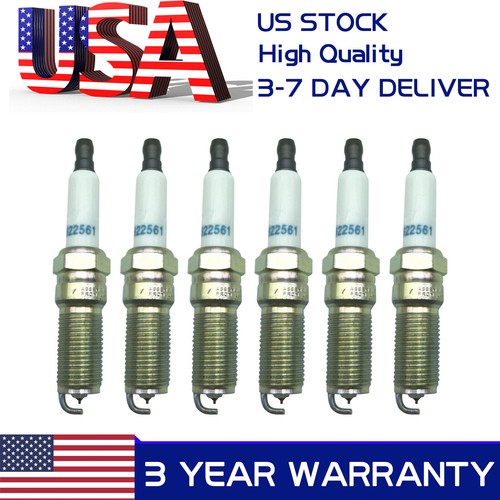 6x Genuine OEM 41-109 12622561 Spark Plugs For Chevrolet GMC Cadillac ...