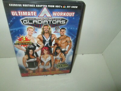 AMERICAN GLADIATORS - ULTIMATE WORKOUT Fitness dvd 3 Workouts TITAN Phoenix 31398102687| eBay