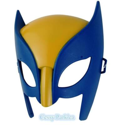 CB-1 Kids Boys Teenage X-Men Plastic Wolverine Mask Superhero Costume ...