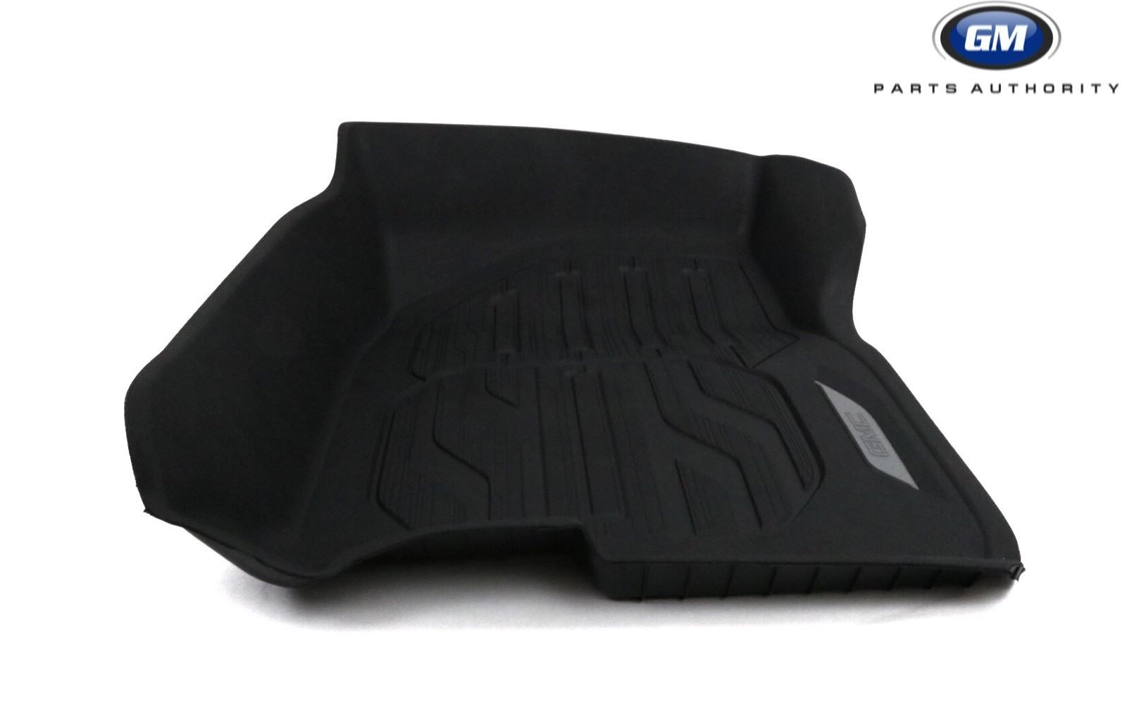 2019-2026 GMC Sierra Next Gen Front Floor Liners 84333604 Black w/ GMC ...