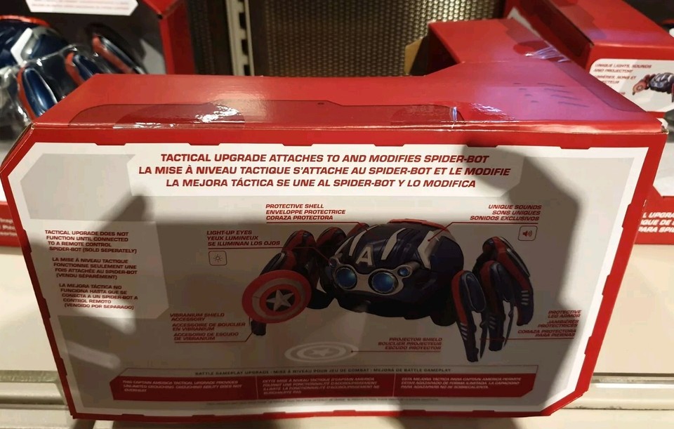 SPIDER-BOT TACTICAL UPGRADE / MISE À NIVEAU TACTIQUE CAPTAIN MARVEL ...