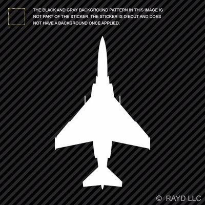 F-4 Phantom Sticker Die Cut Decal F4 jet plane military air force rhino ...