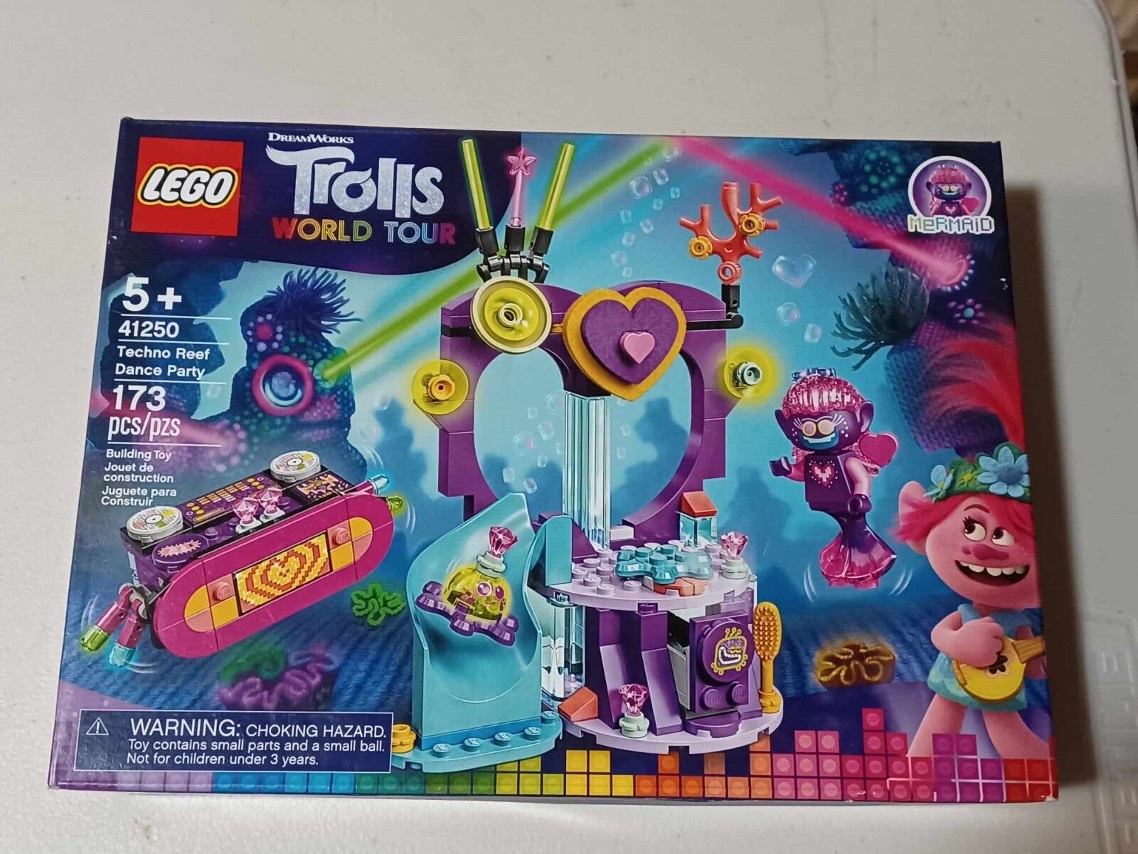New LEGO 41250 Trolls World Tour Techno Reef Dance Party Set - Sealed ...