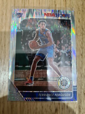 Terrance Ferguson NBA Hoops Premium Stock 2019-20 Silver Flash Prizm | eBay