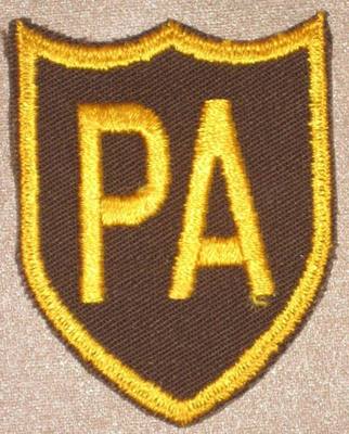 PA Patch - Pennsylvania Sheriff / Police Hat Patch - Vintage - 2" x 2 5 ...