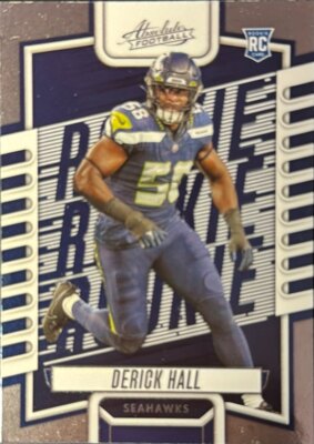 2023 Panini Absolute #165 Derick Hall. Rookie Card! Free Shipping! | eBay