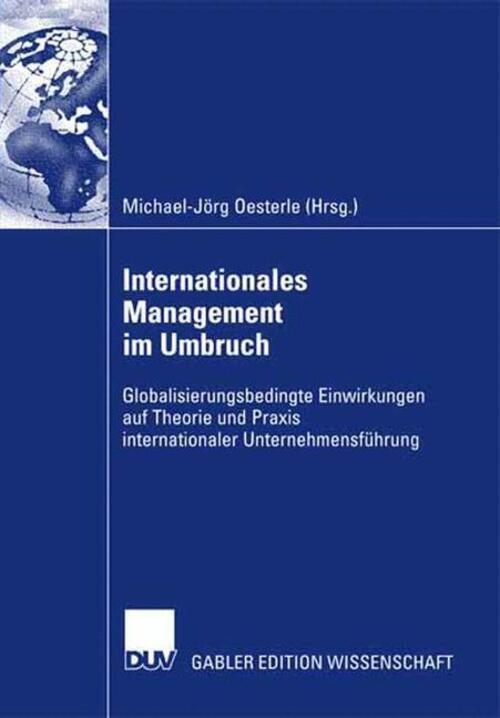 Internationales Management im Umbruch | Michael-Jörg Oesterle | Deutsch ...
