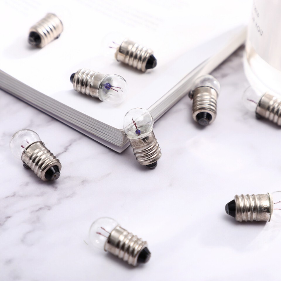 10PCS Practical 2.5V/0.3A Mini Light Bulbs for School Lab Miniature | eBay