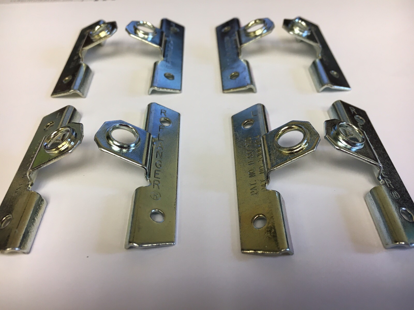 Flanger Picture Frame Hangers Four PAIRS + SCREWS Angled Framing ...