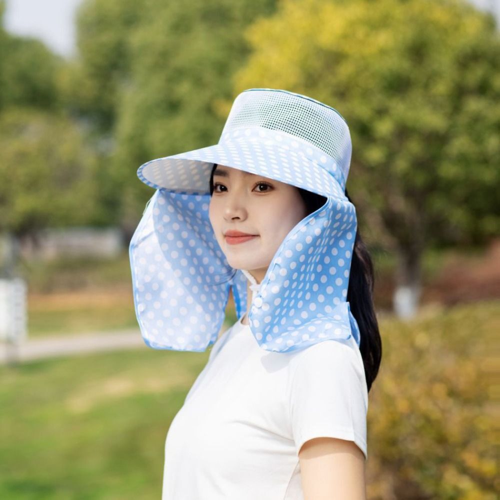 Ear Flap Women Hats UV Protection Sunscreen cap Summer Sun Hat Women | eBay