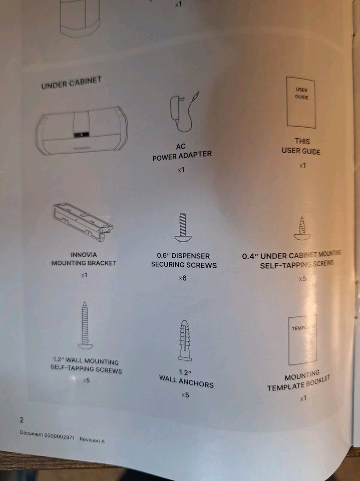 Innovia Under Cabinet Touchless Paper Towel Dispenser | eBay