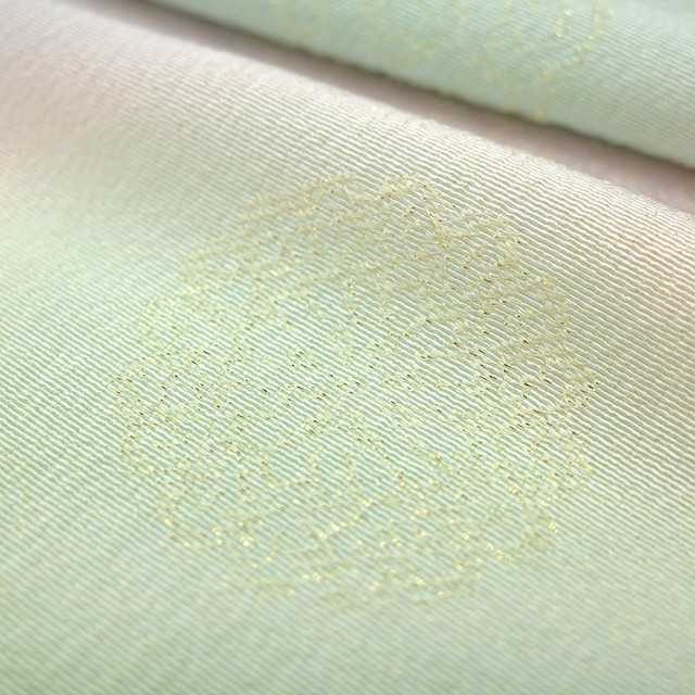 Obiage, Pure Silk, Tango Crepe, Lavender, Flower-Shaped, Formal, Semi ...