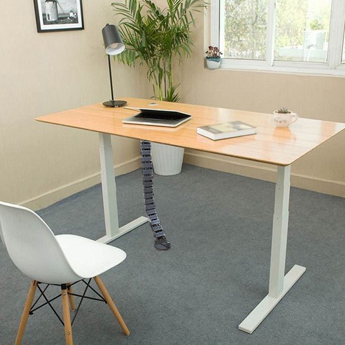 Desk Cable Management Spine 49 with Magnetic Links and Sturdy ...