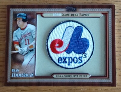 RYAN ZIMMERMAN - 2011 TOPPS S1 THROWBACK PATCH CARD #TLMP-RZ | eBay