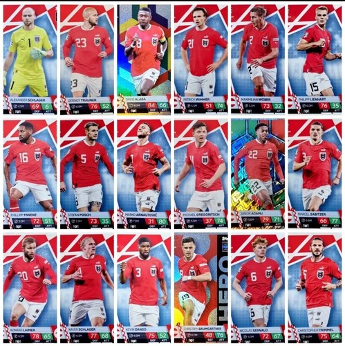UEFA EURO 2024 - TOPPS Match Attax CARDS AUSTRIA BASE CARDS | eBay