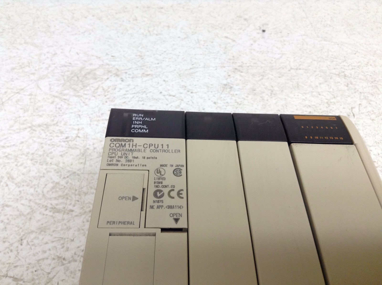 Omron CQM1H-CPU11 Programmable Controller CPU Unit Sysmac CQM1HCPU11 | eBay