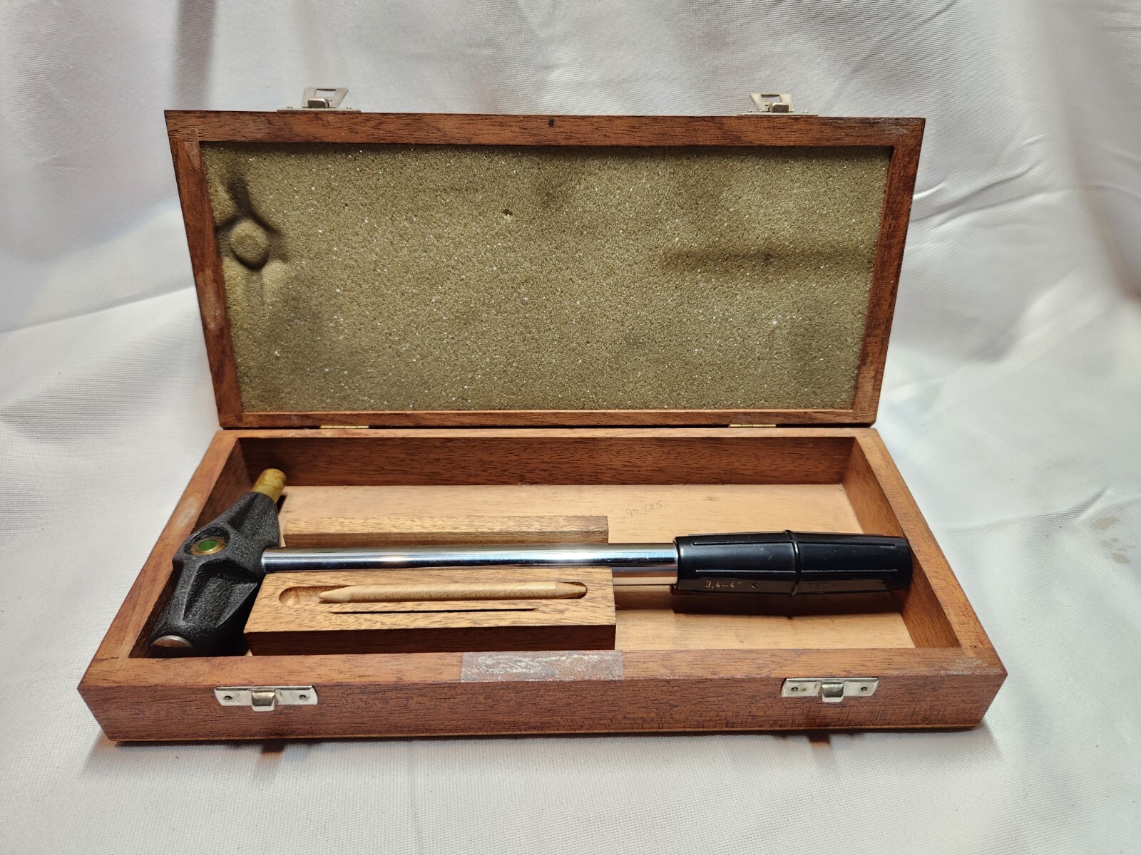 SWISS 3.4-4.0" TECHNICA AG OPTO-MIKE OPTICAL DIAL BORE GAGE .0001" Internal Mic | eBay