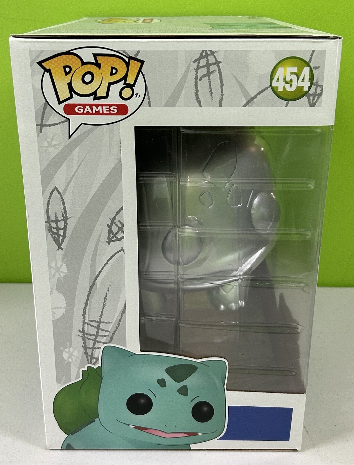 ⭐️ SILVER BULBASAUR 454 Pokémon ⭐️ Funko Pop 10inch Jumbo Figure ⭐️ ...