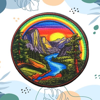 Yosemite Patch Iron-on Applique - National Park Badge Nature | eBay