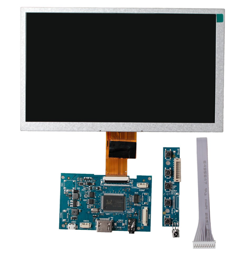5/7/8/9/10.1 inch HD LCD screen 5V USB display driver board touch ...