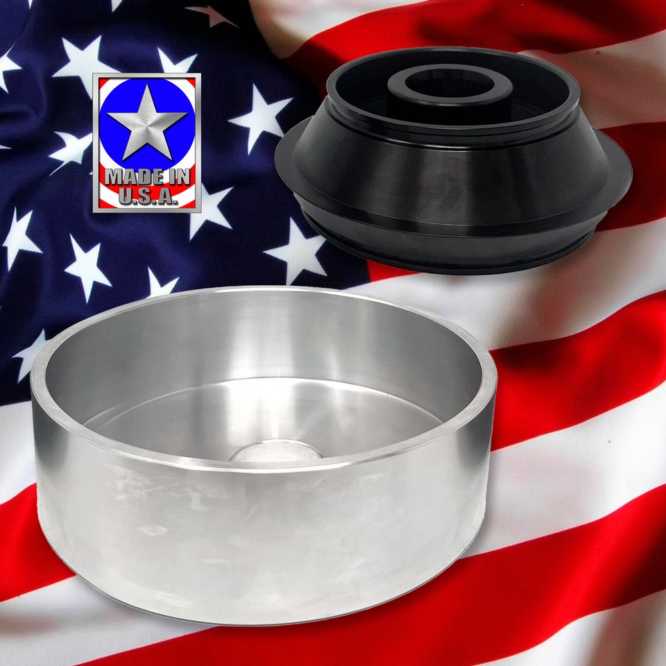 Wheel Balancer Truck Dual Collet 4.72"-6.85" Cone Back Spacer Set 40mm ...