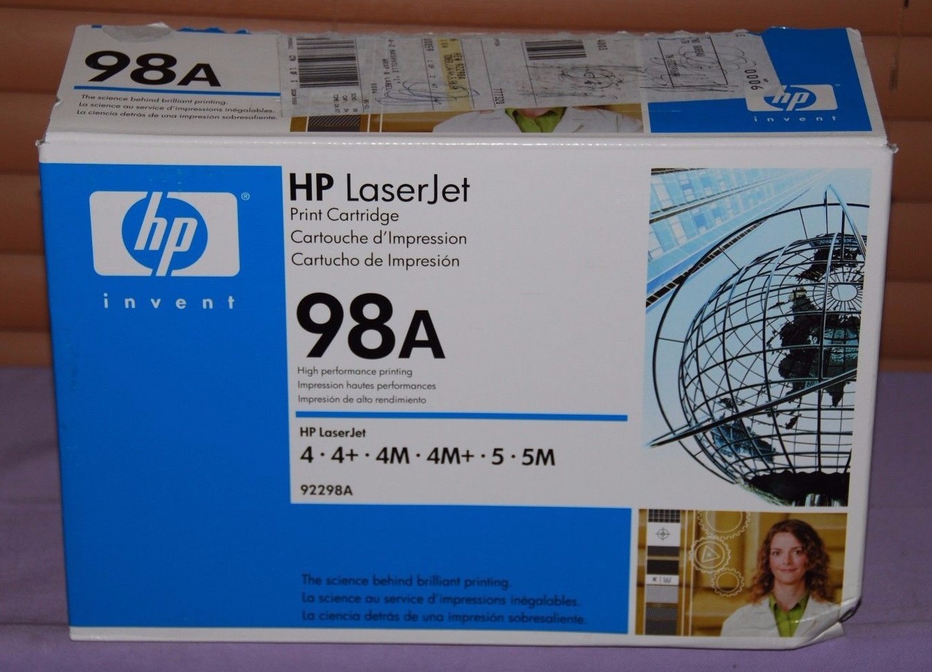 Genuine HP 98A (92298A) Black Laserjet High Performance for HP 4/5 ...