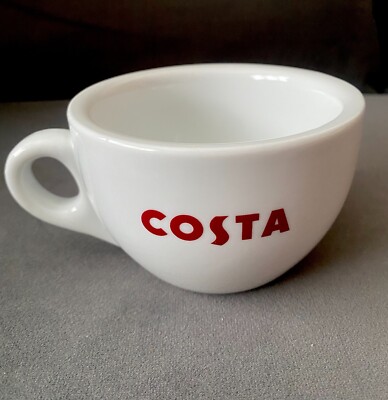 Costa Coffee - Chunky Cup / Mug Coffee Tea White 2015 Ceramic | eBay UK