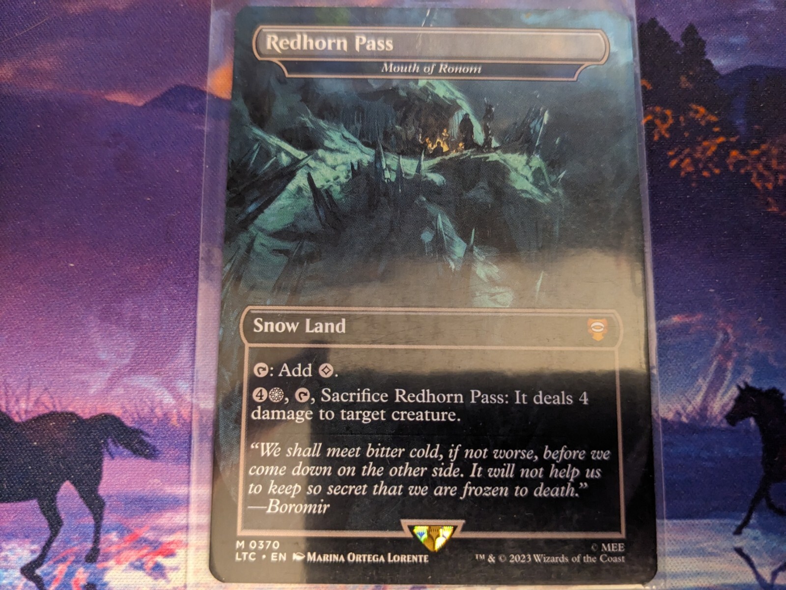 MTG Magic: The Gathering Mouth of Ronom / Redhorn Pass LTC NM! | eBay