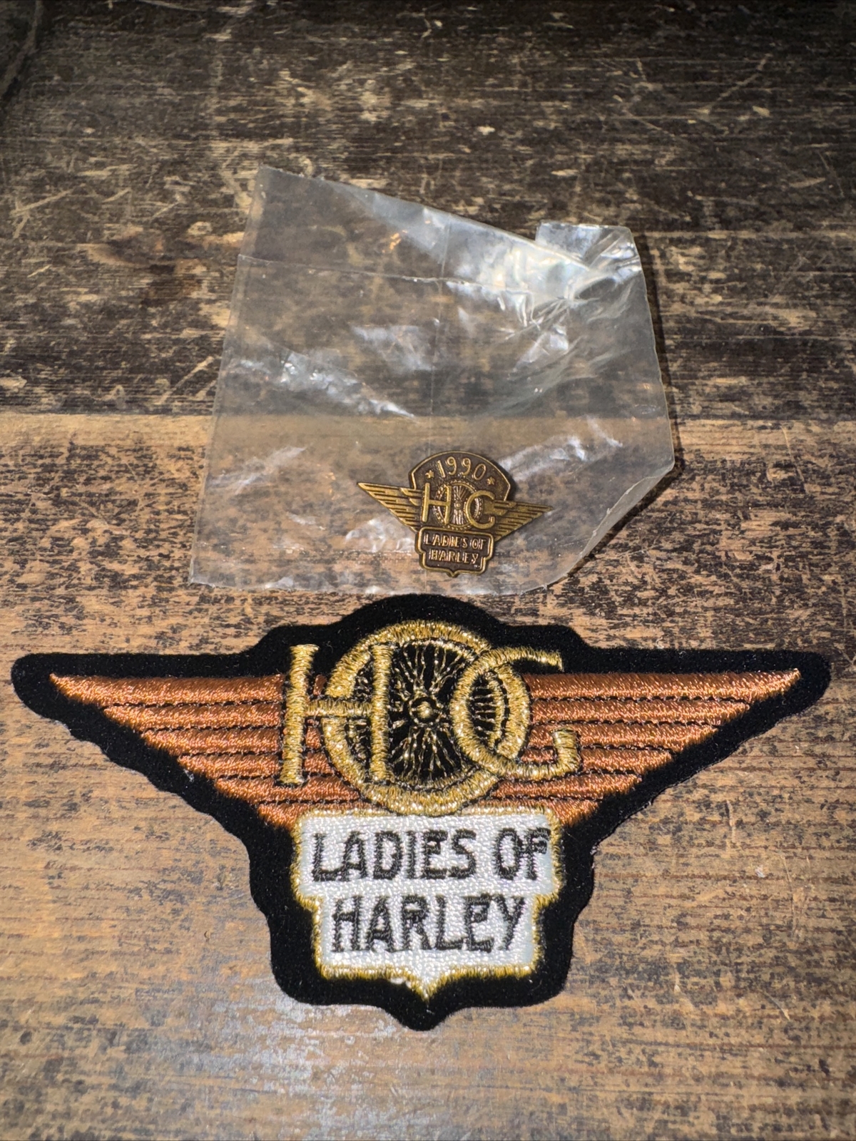 1990 Ladies of Harley Patch and Pin | eBay