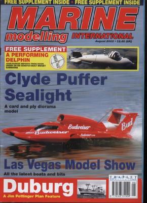 MARINE MODELLING INTERNATIONAL MAGAZINE - August 2003 | eBay