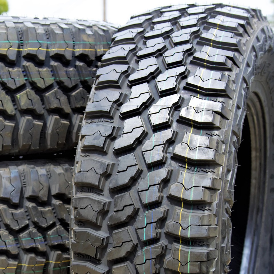 2 Tires Thunderer Trac Grip M/T Steel Belted LT 35X12.50R22 Load F 12 ...