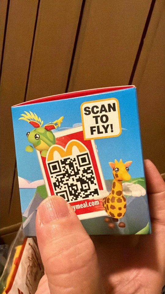 adopt me mcdonald happy meal flying giraffe unopen 2025 | eBay