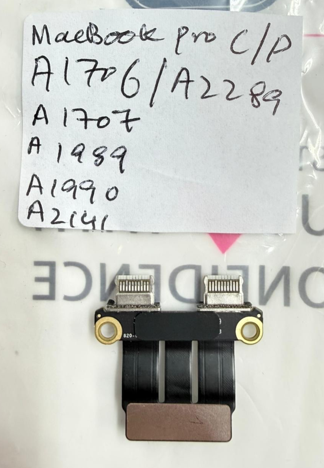 Genuine Macbook Pro A1706 A1707 A1989 A1990 A2141 A2289 DC jack ...