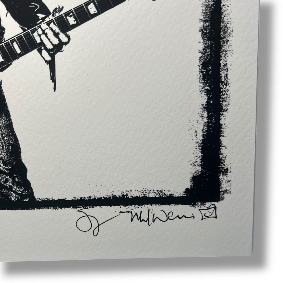 Slash 1987 GNR Photograph Screen Print by Mark Weiss & Steve Lacy ...