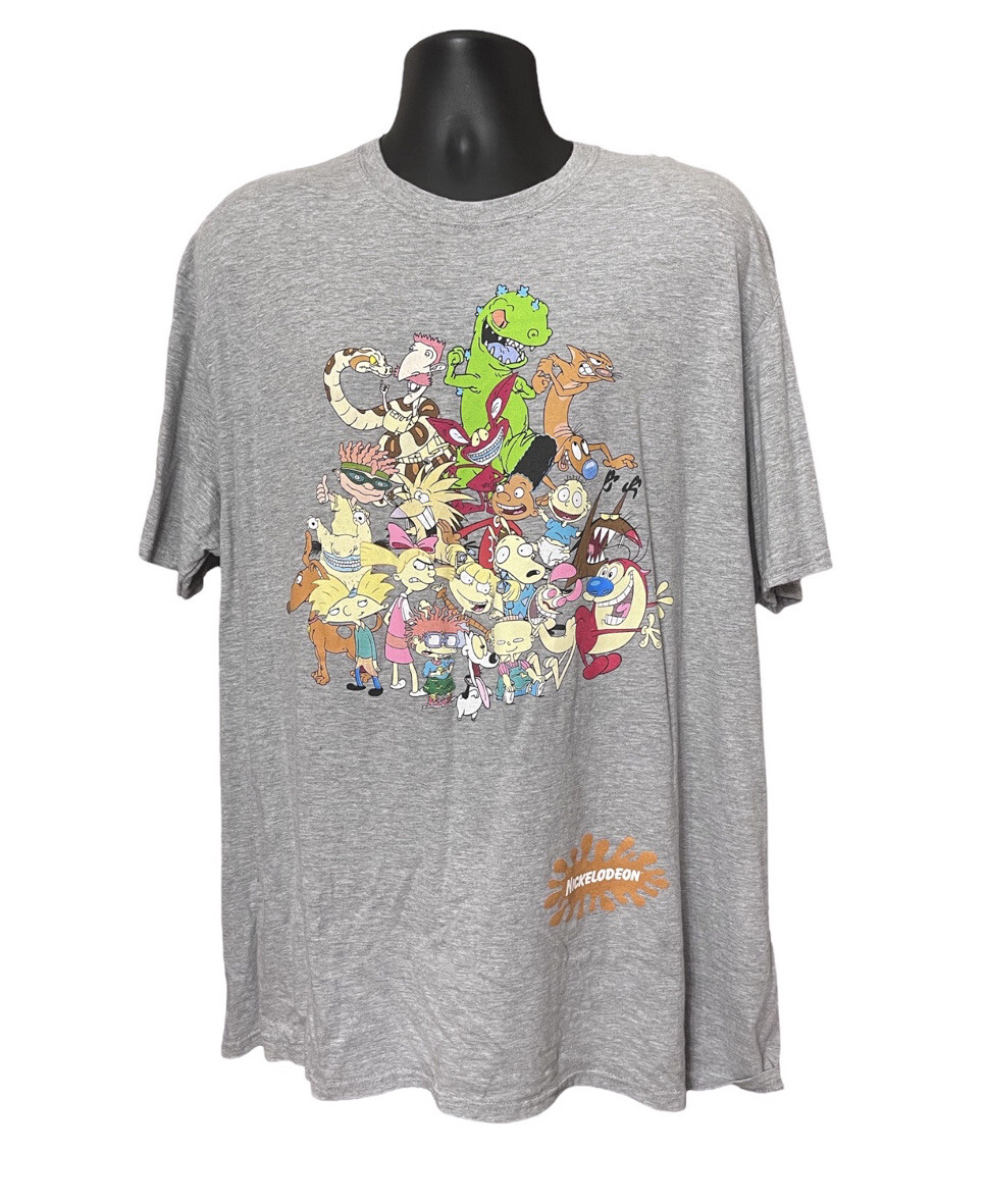 Nickelodeon Graphic t-shirt Cartoon Characters size … - Gem