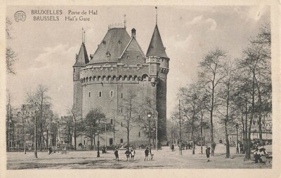 Postcard Porte de Hal Halle Gate Bruxelles Brussels Belgium | eBay