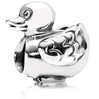 Rare & Retired - Pandora Puddle Duck 925 Silver Charm 790955 | eBay