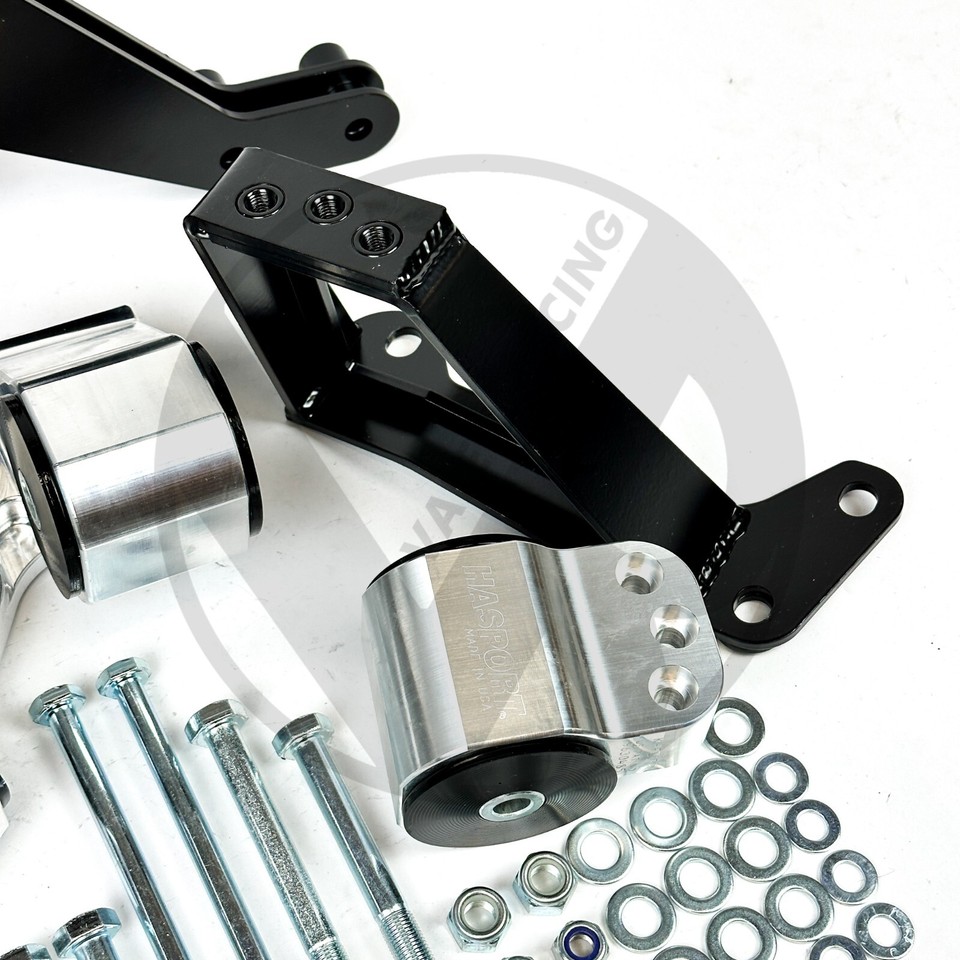 Hasport Dual Height Engine Mounts 92-95 Honda Civic EGK2 70A K Swap K20 ...