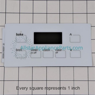 Frigidaire Range/Stove/Oven Overlay 316220728 | eBay