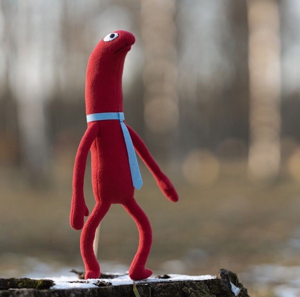 Glep Plush inspired by Smiling Friends plush Handmade Smiling Friends ...