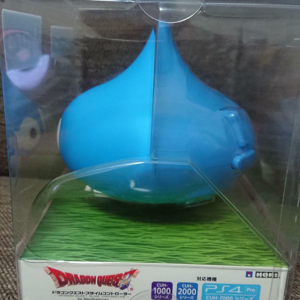 Hori Dragon Quest Warrior Blue Slime Controller for PS4 Playstation 4 ...